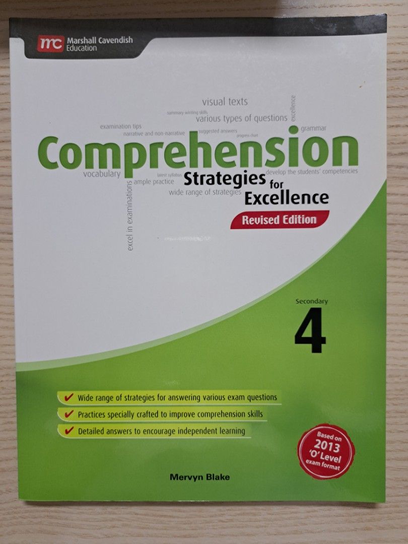 Marshall Cavendish O level English Comprehension Book, Hobbies & Toys ...