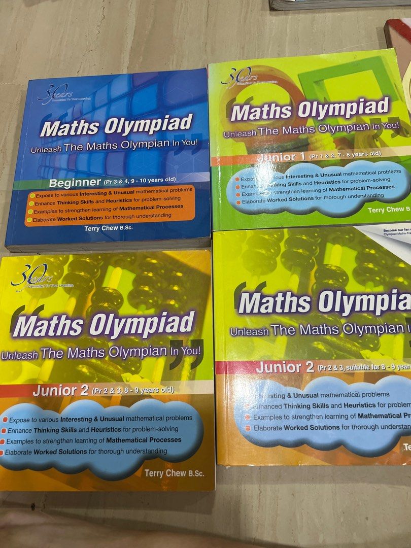 Maths Olympiad guide, Hobbies & Toys, Books & Magazines, Assessment Books on Carousell