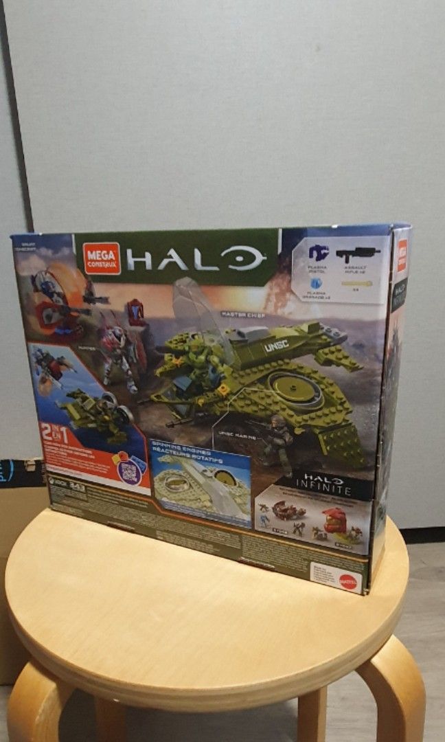Mega Construx Halo UNSC Wasp Onslaught Vehicle Halo Infinite ...