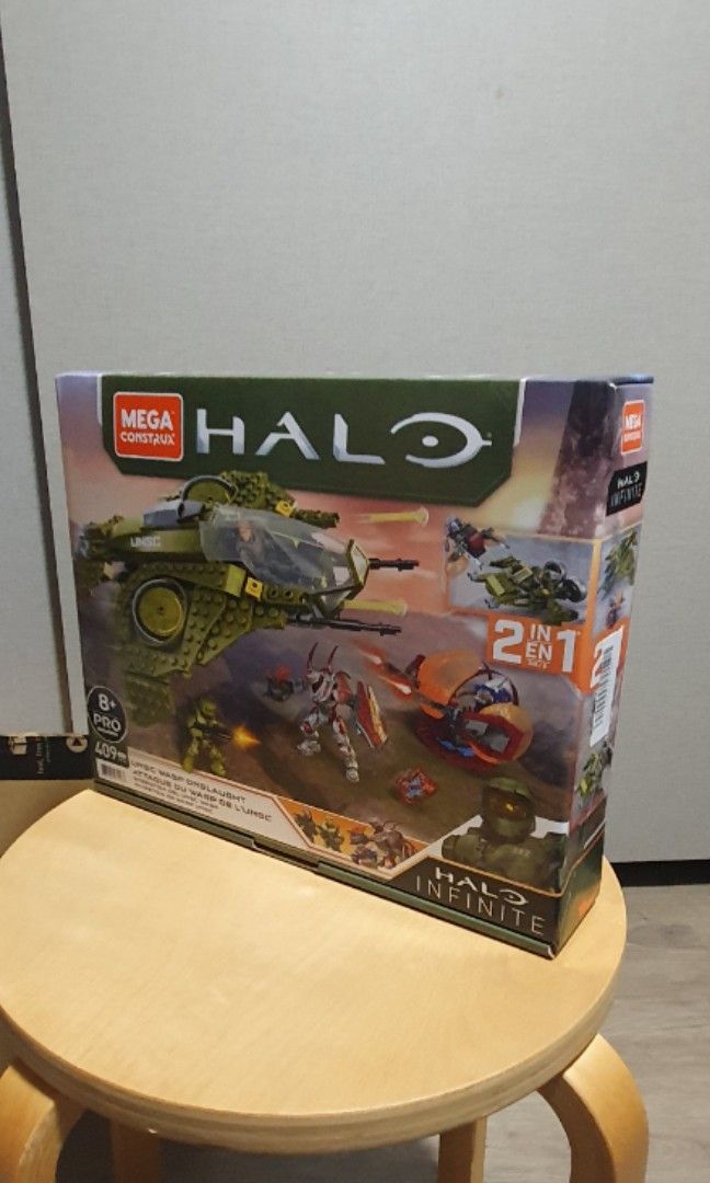 Mega Construx Halo UNSC Wasp Onslaught Vehicle Halo Infinite ...