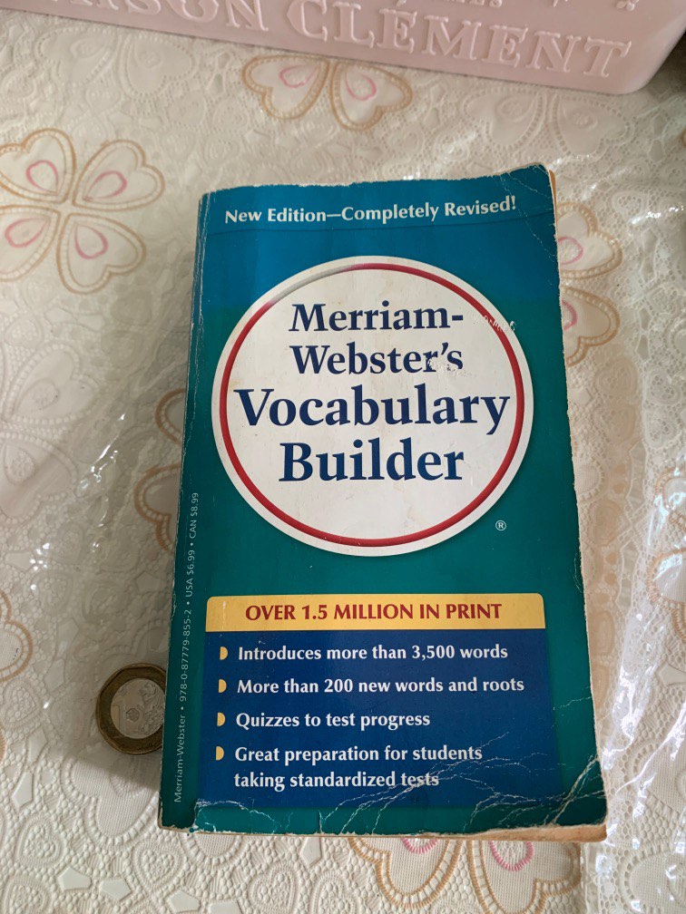 Merriam-webster’s vocabulary builder, Hobbies & Toys, Books & Magazines ...