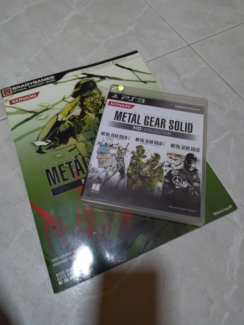 Metal Gear Solid HD collection + MGS 3 guide, Video Gaming, Video Games ...