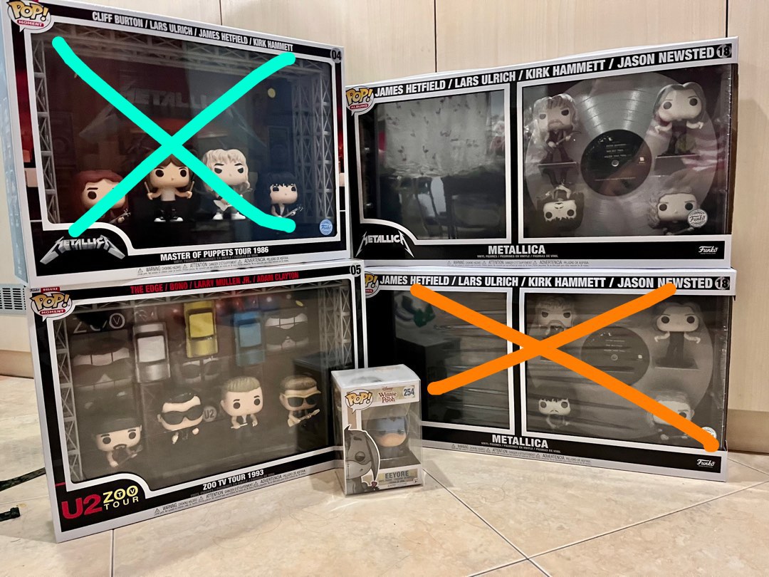 METALLICA Deluxe Black Album Funko Pop! Limited Funko 60990 POP Albums ...