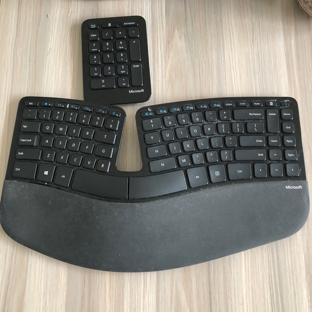 Microsoft Sculpt Ergonomic Keyboard, Computers & Tech, Parts ...