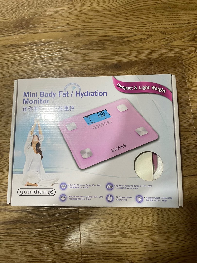 Mini Body Fat/Hydration Monitor, Health & Nutrition, Health Monitors ...