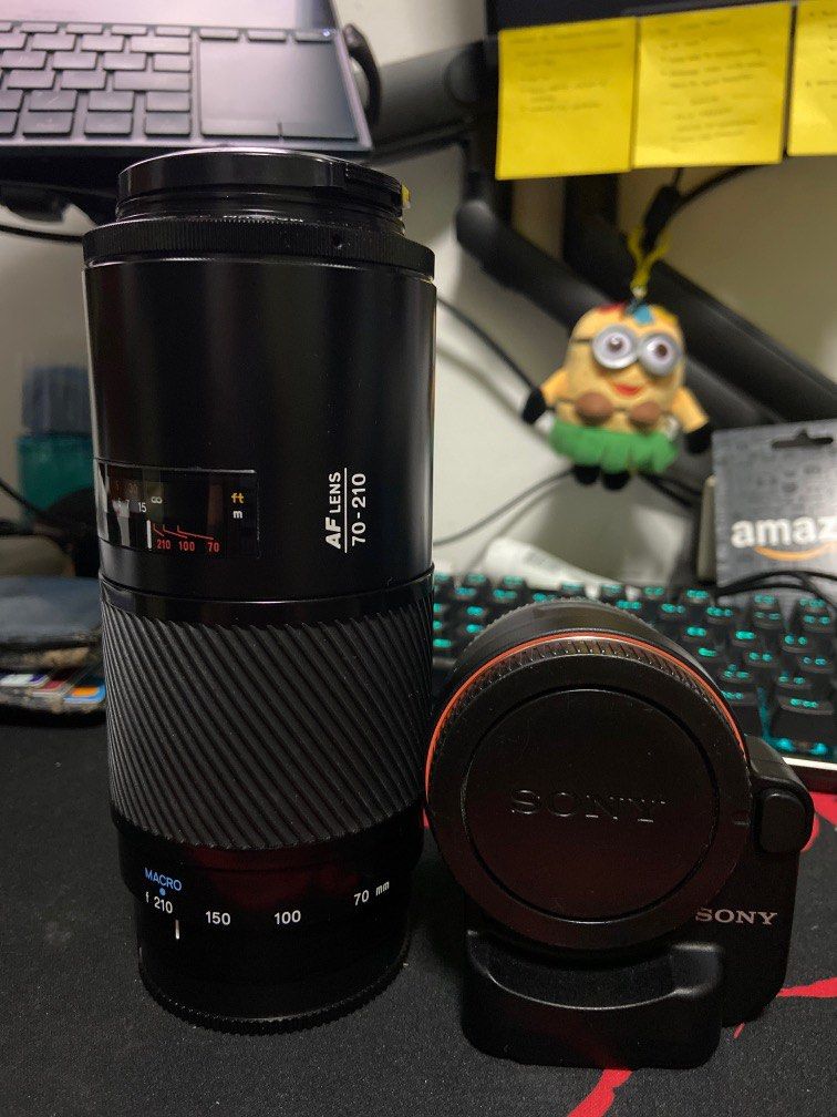 Minolta 70-210mm (Beercan lens) w/ LA-EA4 adapter, Photography, Lens ...