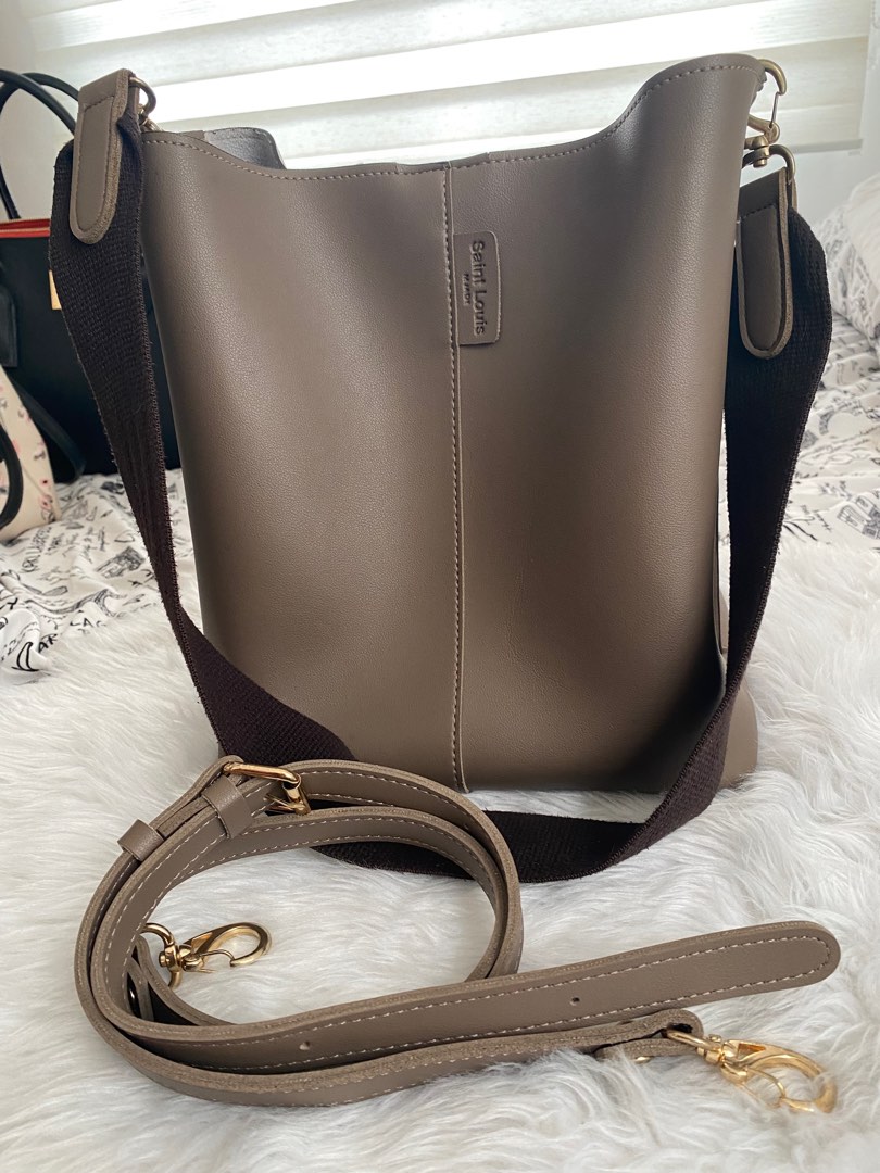 MJade Saint Louise Bucket bag two way, Women's Fashion, Bags & Wallets ...