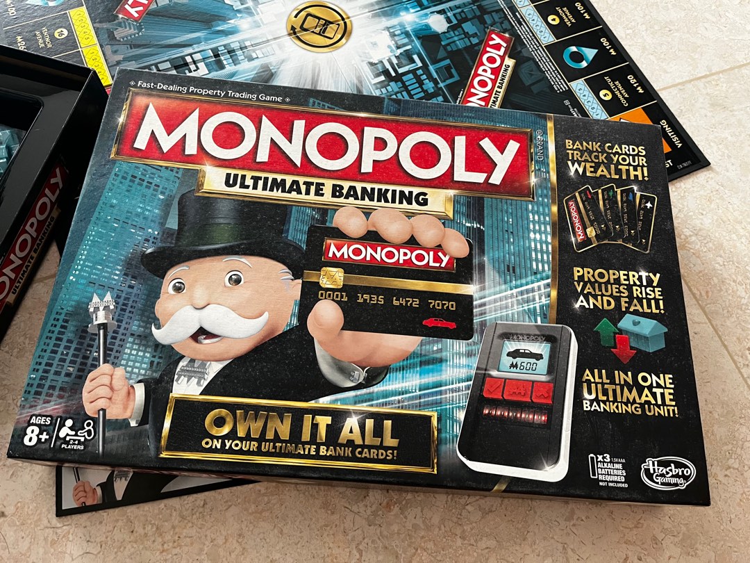 Monopoly Ultimate Banking Board Game, Hobbies & Toys, Toys & Games on ...