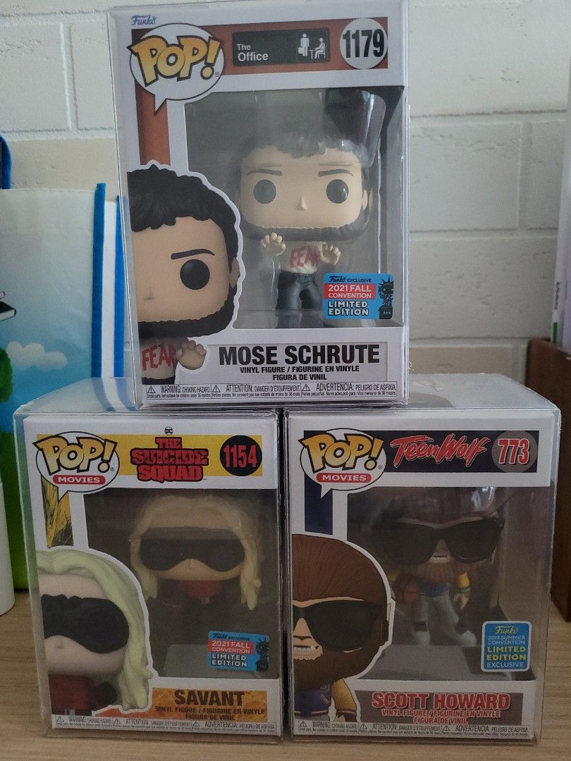 Mose Schrute Savant scott Howard Funko, Hobbies & Toys, Toys & Games on ...