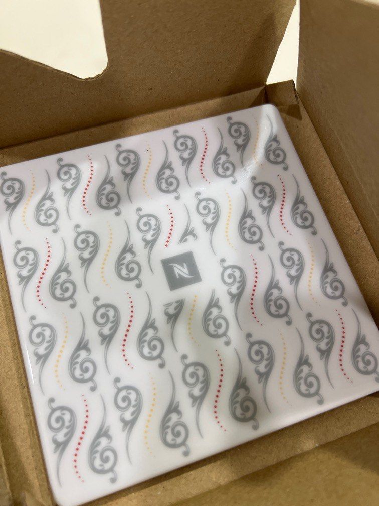 Nespresso Porcelain Coaster (Cape town / Buenos Aires), Furniture ...