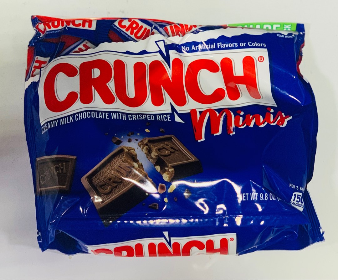 NESTLE CRUNCH MINIS 9.80Z, Food & Drinks, Other Food & Drinks on Carousell