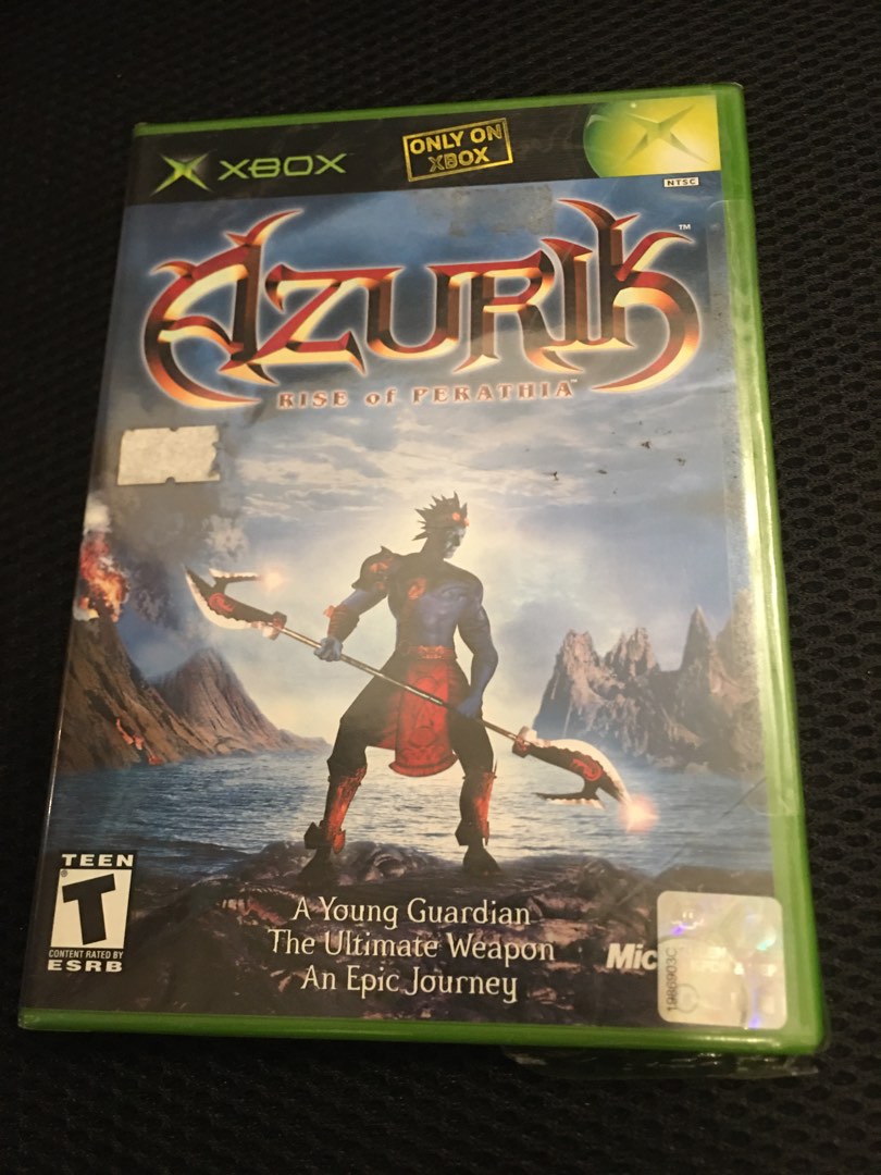 (New) Azurik Rise of Perathia (US Xbox), Video Gaming, Video Games ...