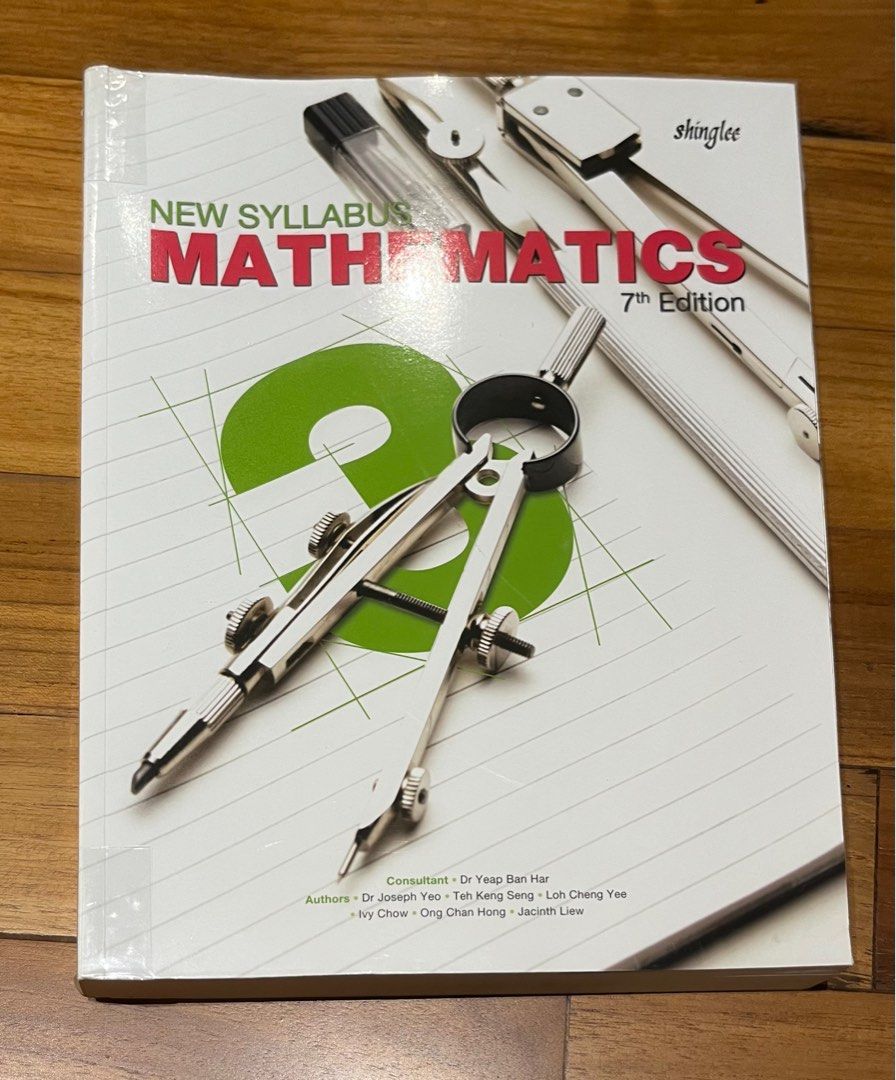 New Syllabus Mathematics 7th Edition (Sec 3), Hobbies & Toys, Books ...