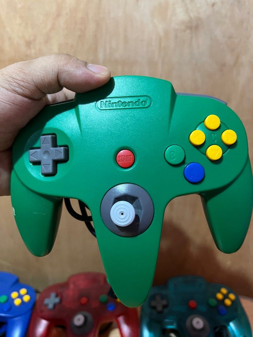 Nintendo N64 controllers, Video Gaming, Gaming Accessories, Controllers ...