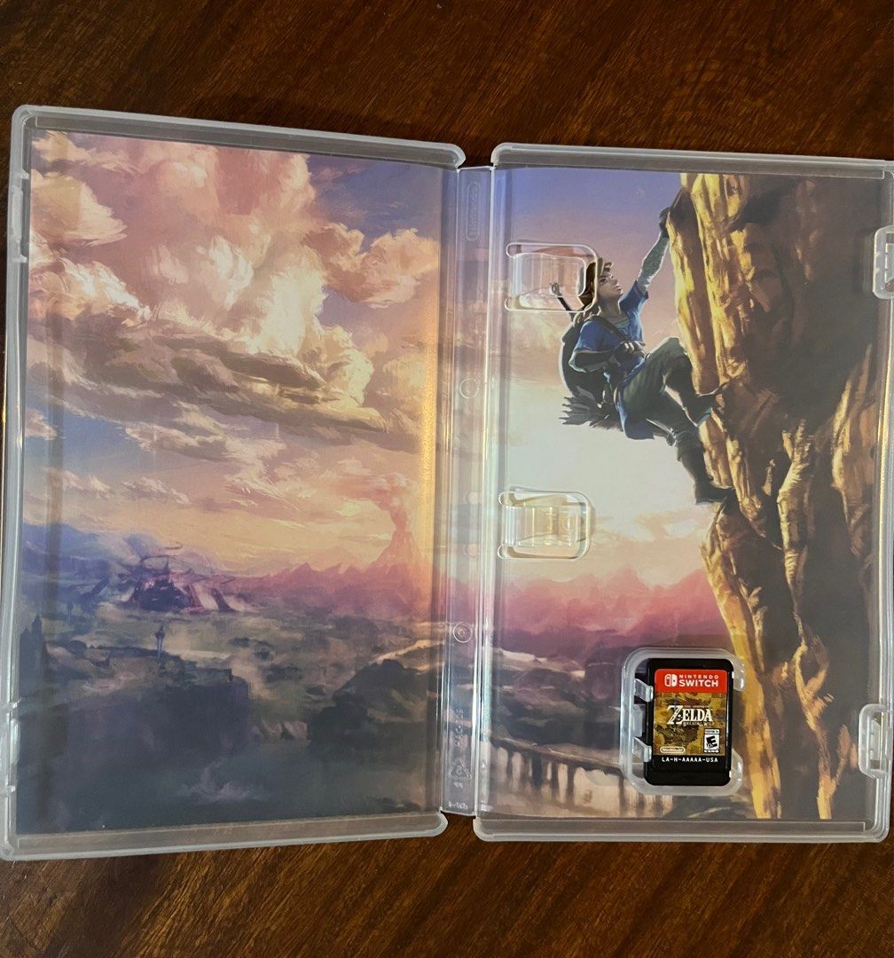 Nintendo Switch The Legend Of Zelda Breath Of The Wild Video Gaming
