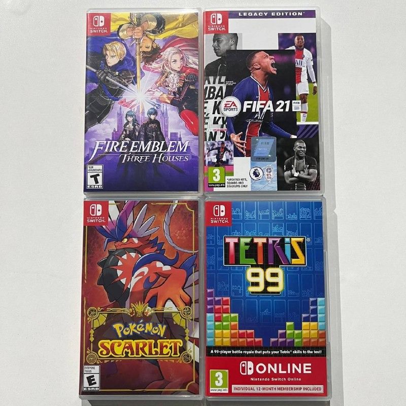 Nintendo switch game collection, Video Gaming, Video Games, Nintendo on ...