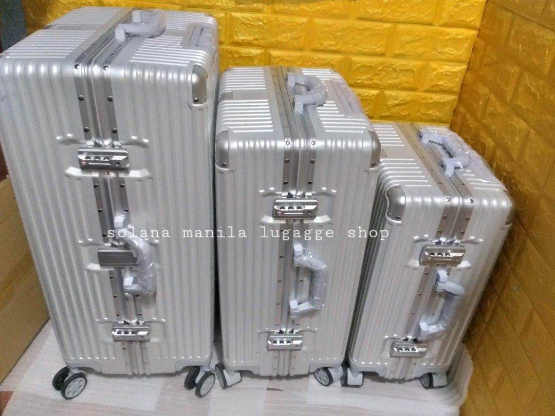 NON ZIPPER LUGGAGE, Hobbies & Toys, Travel, Luggage on Carousell