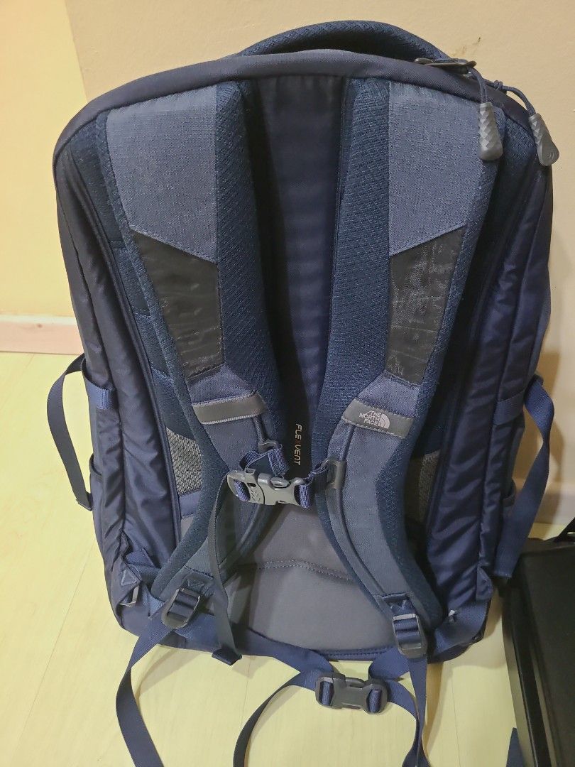 North Face Travel Backpack Navy, Men's Fashion, Bags, Backpacks on ...
