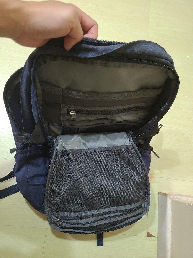 North Face Travel Backpack Navy, Men's Fashion, Bags, Backpacks on ...