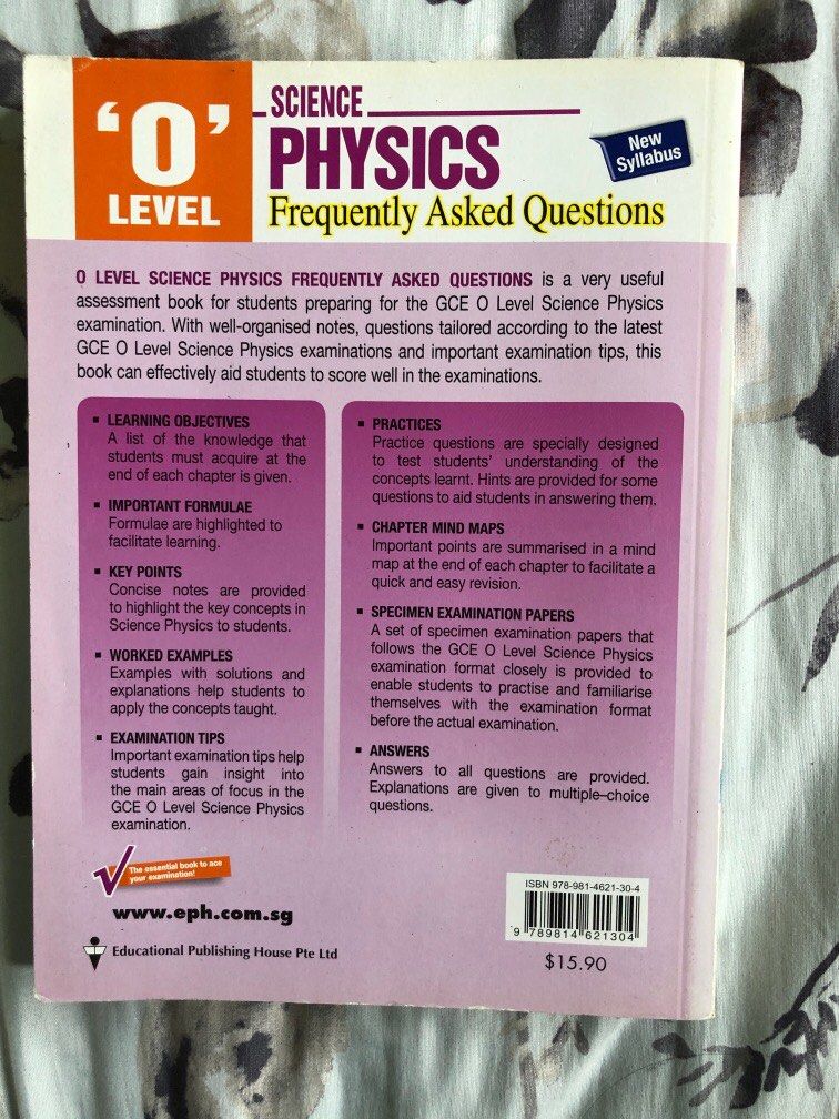 O Level Physics - Frequently asked questions, Hobbies & Toys, Books ...