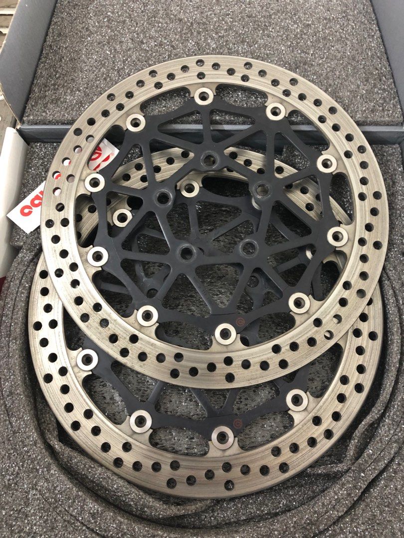 OEM Brembo semi floating zx10r, Motorcycles, Motorcycle Accessories on ...