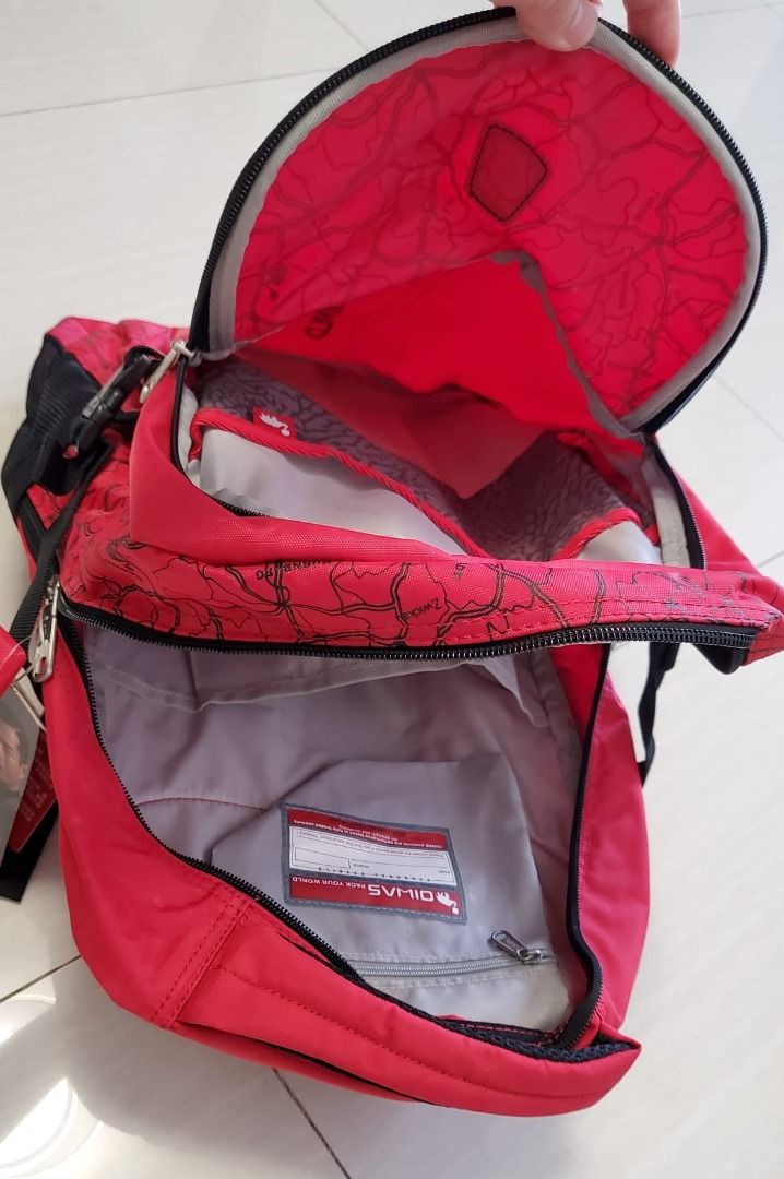 OIWAS Red Laptop Backpack Design A, Men's Fashion, Bags, Backpacks on ...