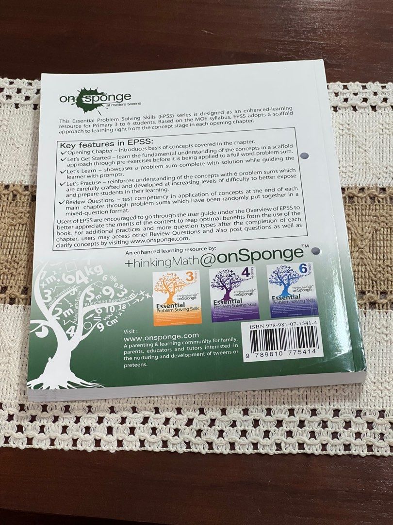 OnSponge Essential Problem Solving Skills Primary 5, Hobbies & Toys, Books & Magazines ...