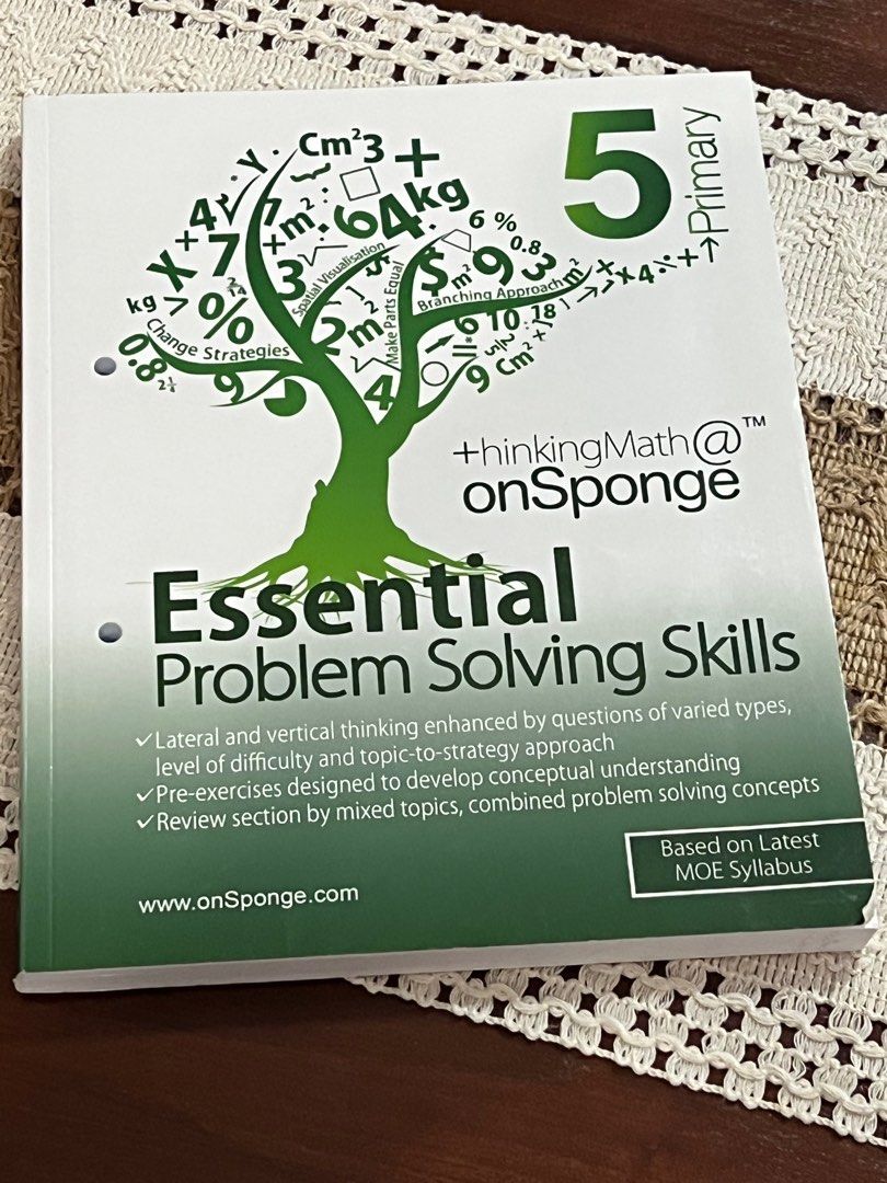 OnSponge Essential Problem Solving Skills Primary 5, Hobbies & Toys ...