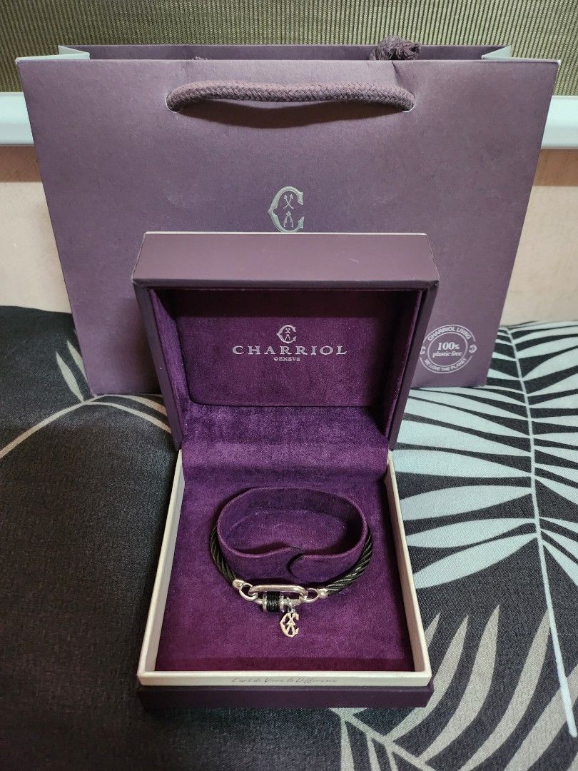 Original Charriol Forever Lock Bangle, Women's Fashion, Jewelry ...