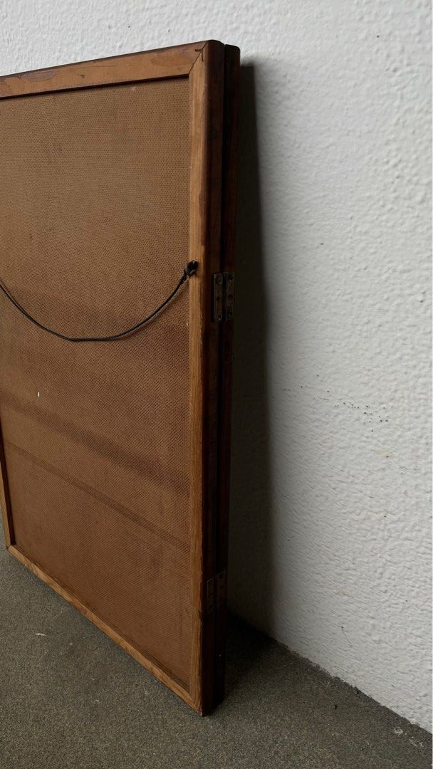 Original Indian army regimental cap badges picture frame, Furniture ...