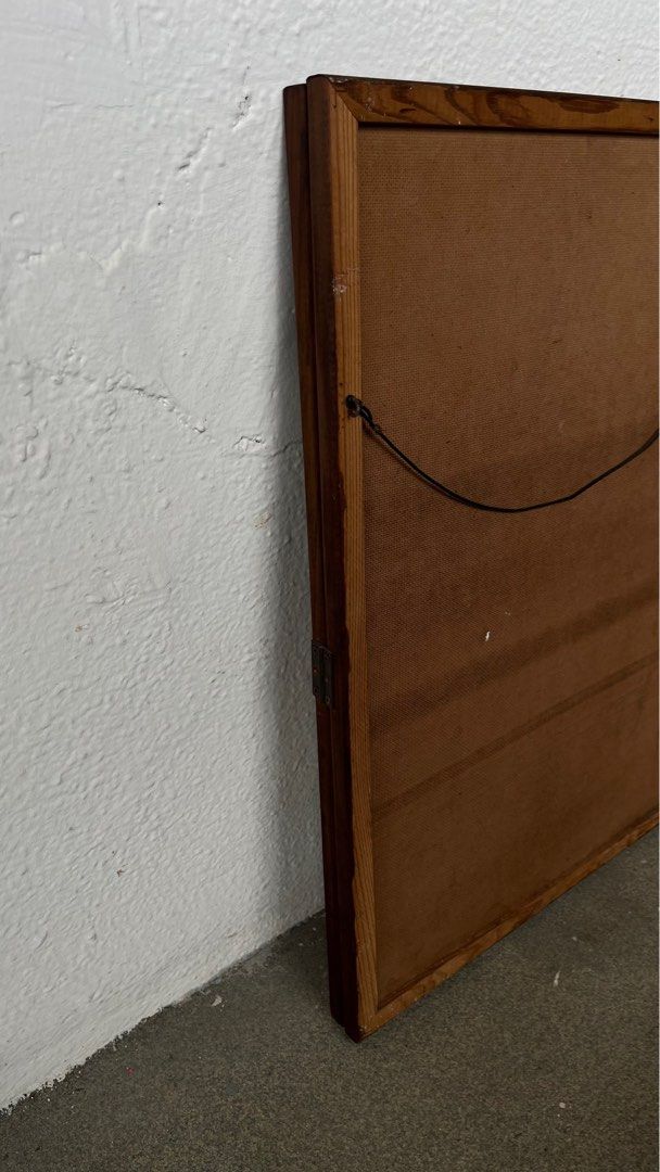 Original Indian army regimental cap badges picture frame, Furniture ...