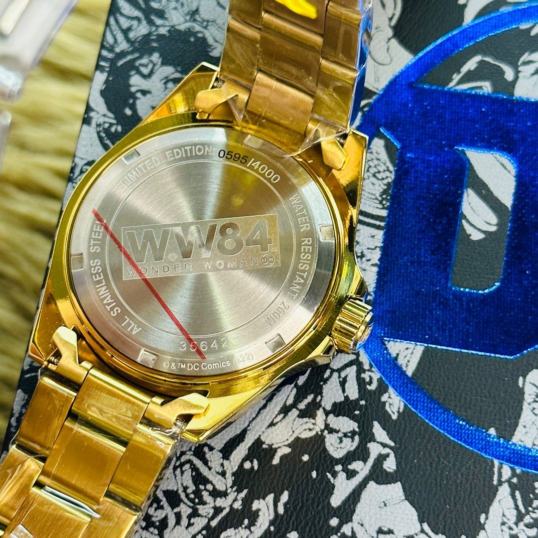 Original invicta limited edition wonder woman 40mm, Women's Fashion ...