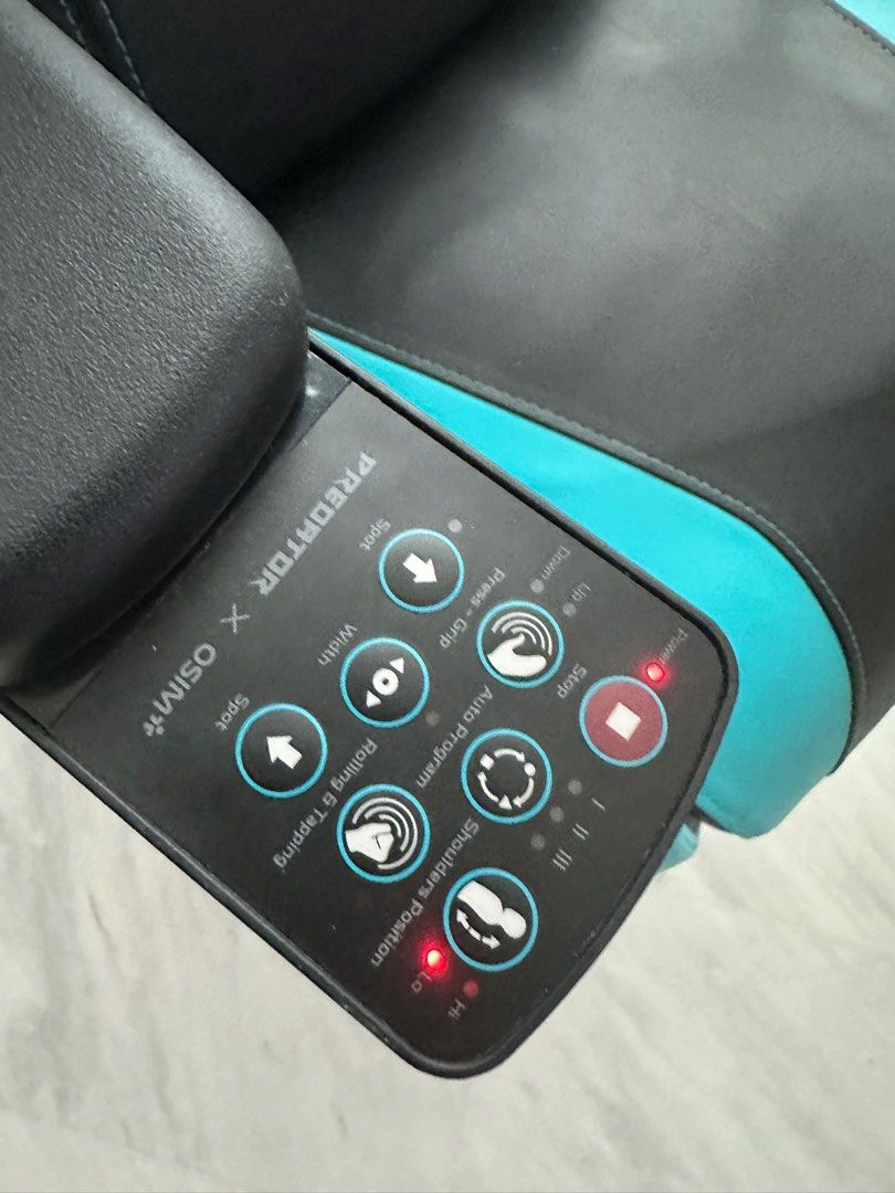 OSIM x Predator gaming massage chair / office chair, Furniture & Home Living, Furniture, Chairs ...