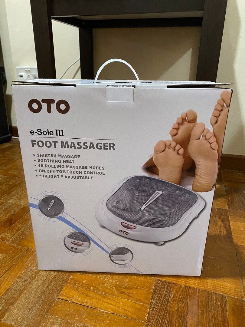 Oto foot massager, Health & Nutrition, Massage Devices on Carousell