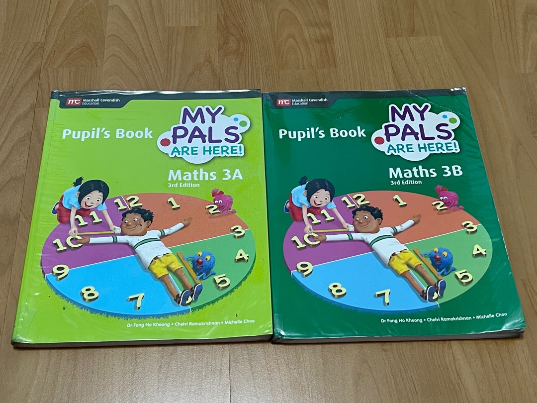 P3 My Pals are here Math Textbook 3A & 3B, Hobbies & Toys, Books ...