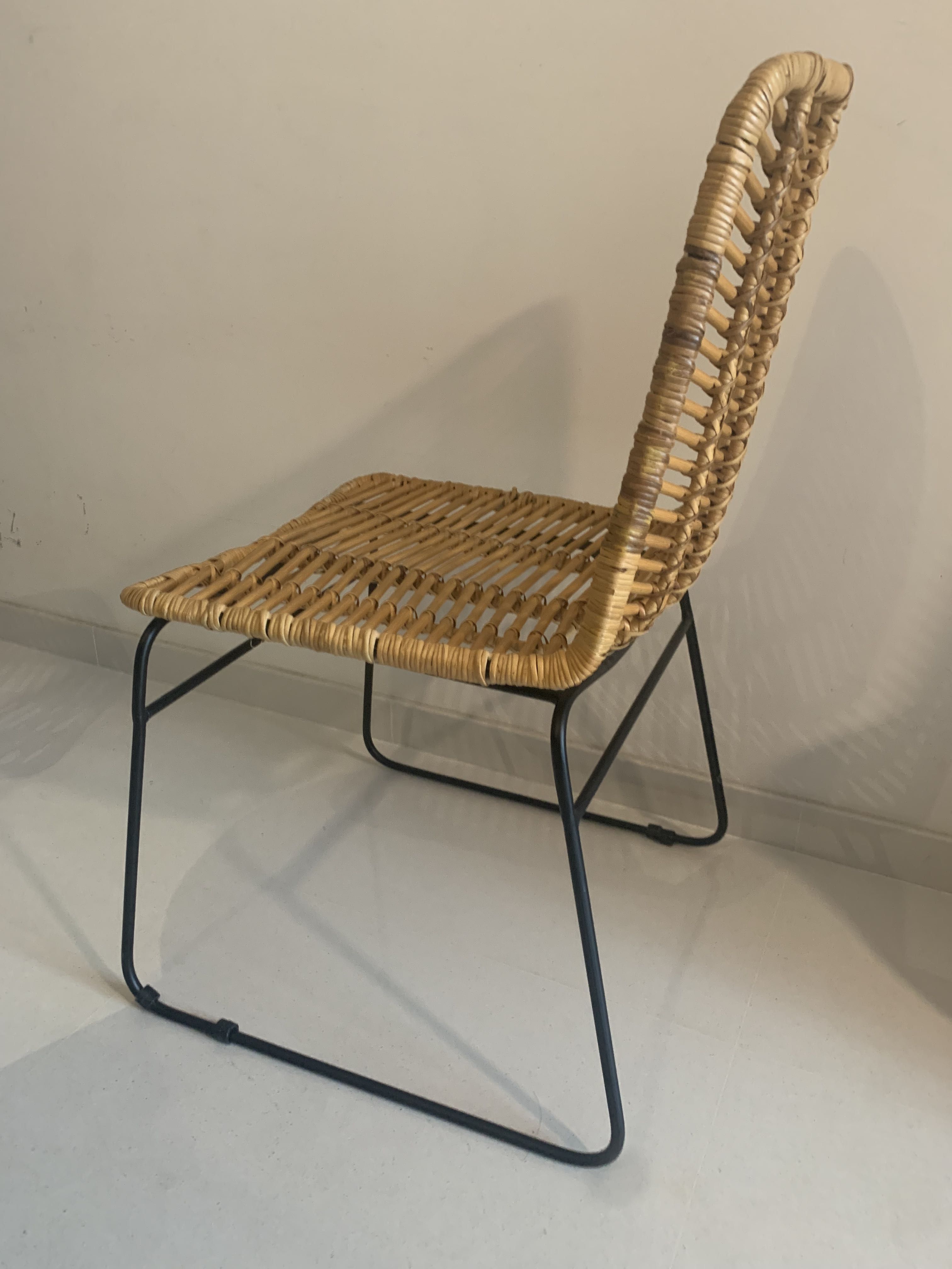 Pair of Castlery Rattan Chairs, Furniture & Home Living, Furniture ...