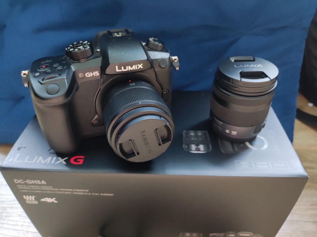 Panasonic GH5 with Box, Photography, Cameras on Carousell
