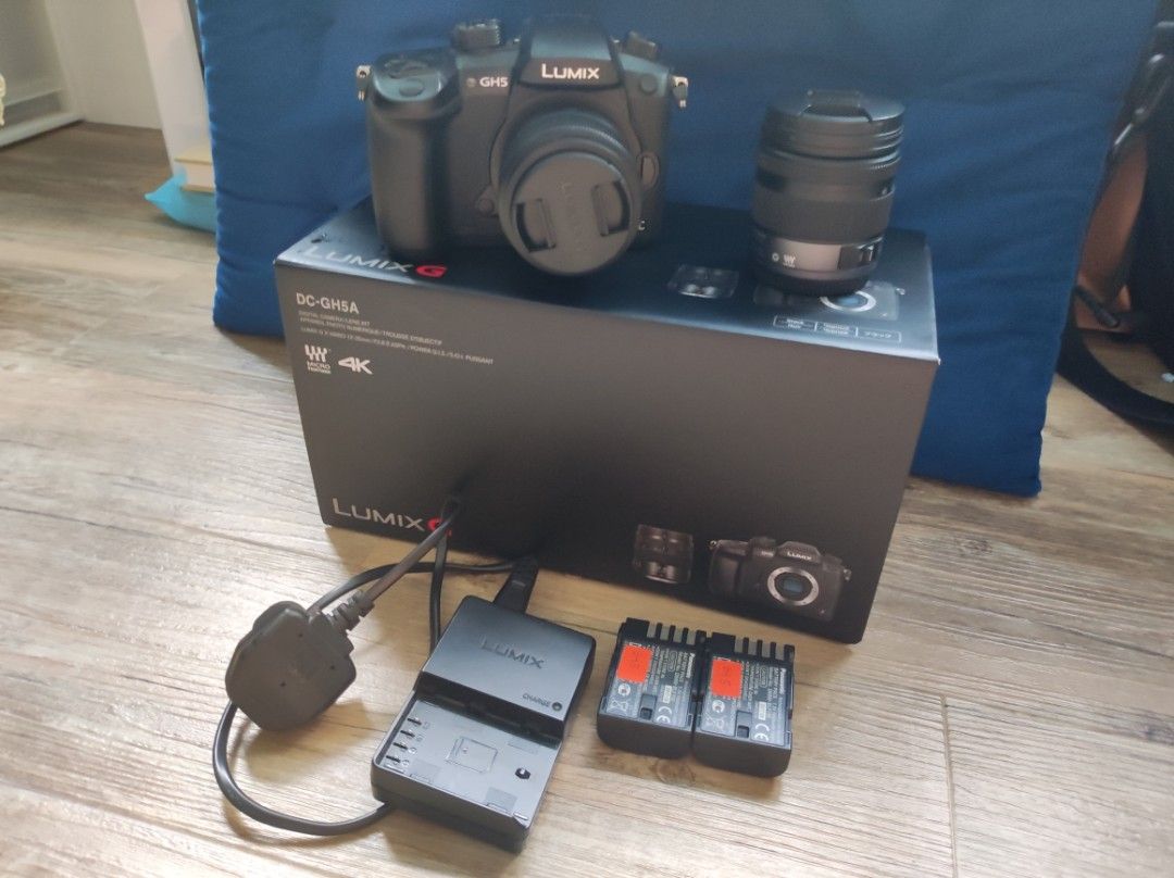 Panasonic GH5 with Box, Photography, Cameras on Carousell