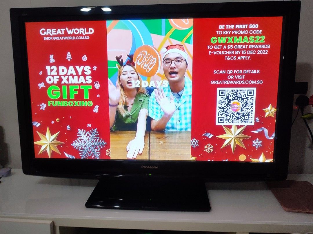 Panasonic Plasma TV 42ins, TV & Home Appliances, TV & Entertainment, TV ...