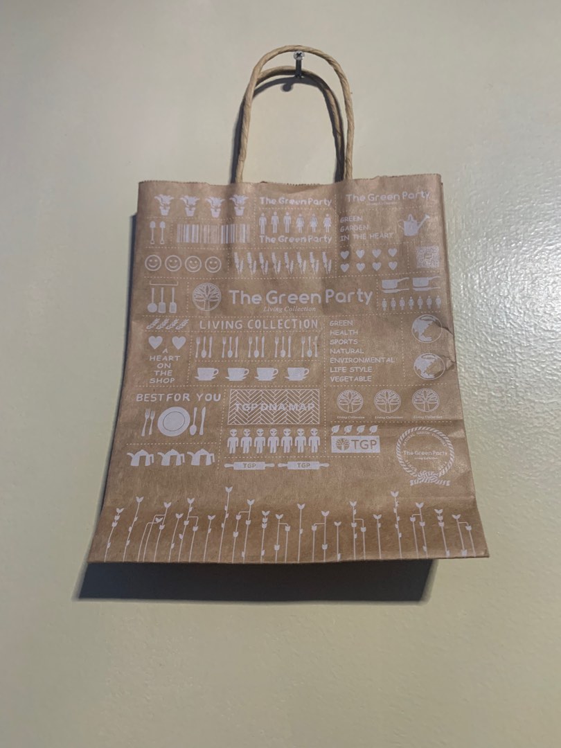 Paper Bag The Green Party, Everything Else on Carousell