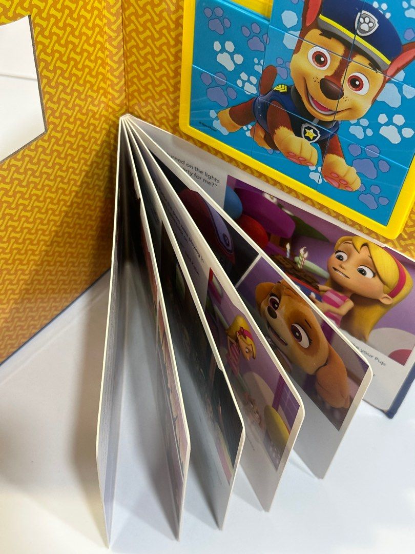Paw Patrol Sliding Tiles with Storybook, Hobbies & Toys, Books ...
