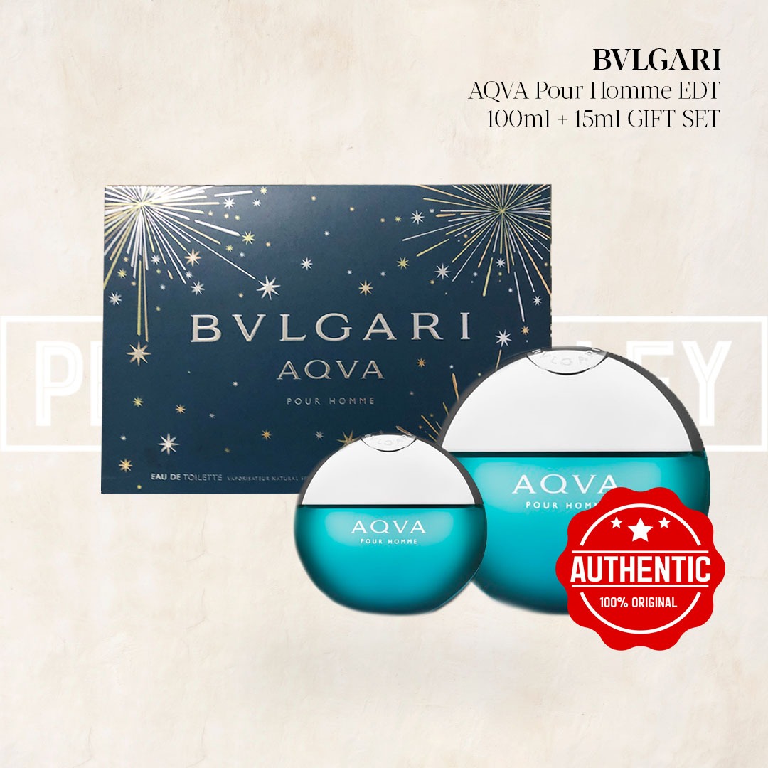 [PERFUME ALLEY] BVLGARI AQVA POUR HOMME PH EDT FOR MEN GIFT SET 2022 ...
