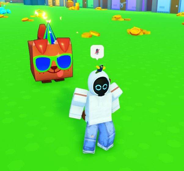 PET SIMULATOR X HUGE PARTY DOG, Video Gaming, Gaming Accessories, In ...