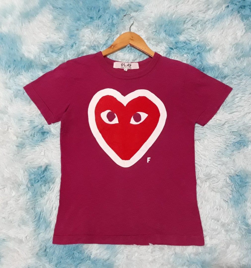 PLAY CDG Authentic, Women's Fashion, Tops, Shirts on Carousell