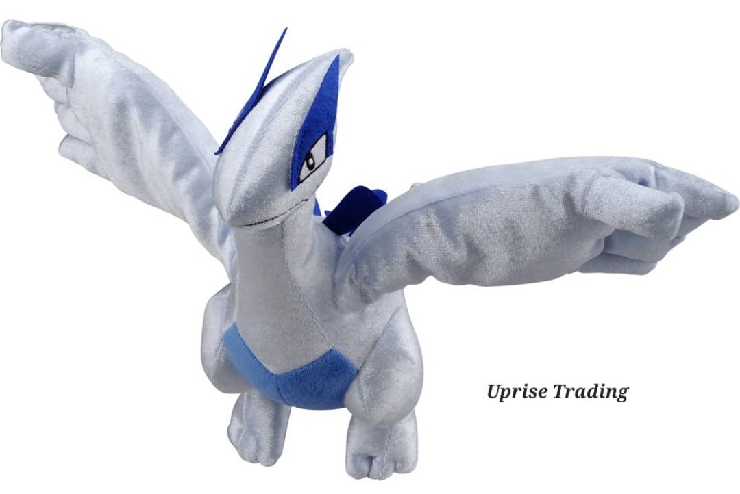 Pokemon Lugia Stuffed toy Articulated Plushie doll Collectible, Hobbies ...