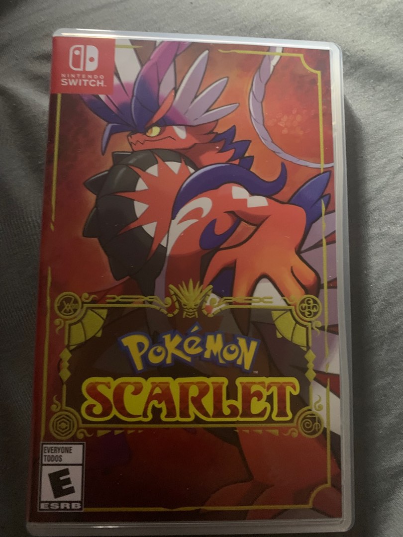 Pokemon Scarlet, Video Gaming, Video Games, Nintendo on Carousell