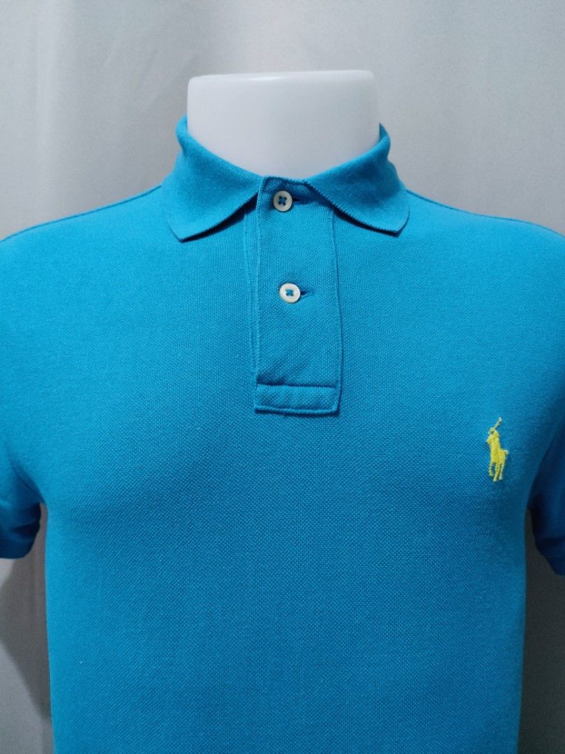 Polo by RL classic ocean blue polo shirt (Authentic), Men's Fashion ...