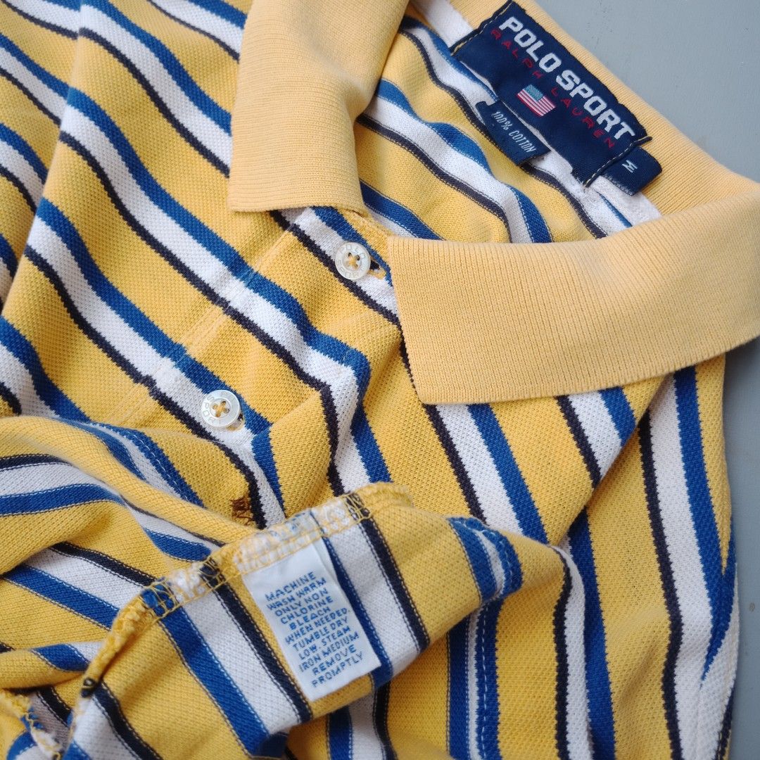 Vintage Polo Sport Poloshirt, Men's Fashion, Tops & Sets, Tshirts ...