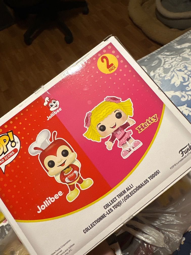Pop Ad Icons Jollibee And Hetty 3boxes In Stock Hobbies And Toys Toys And Games On Carousell