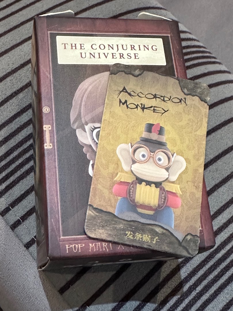 POPMART The Conjuring Universe Accordion Monkey, Hobbies & Toys, Toys ...